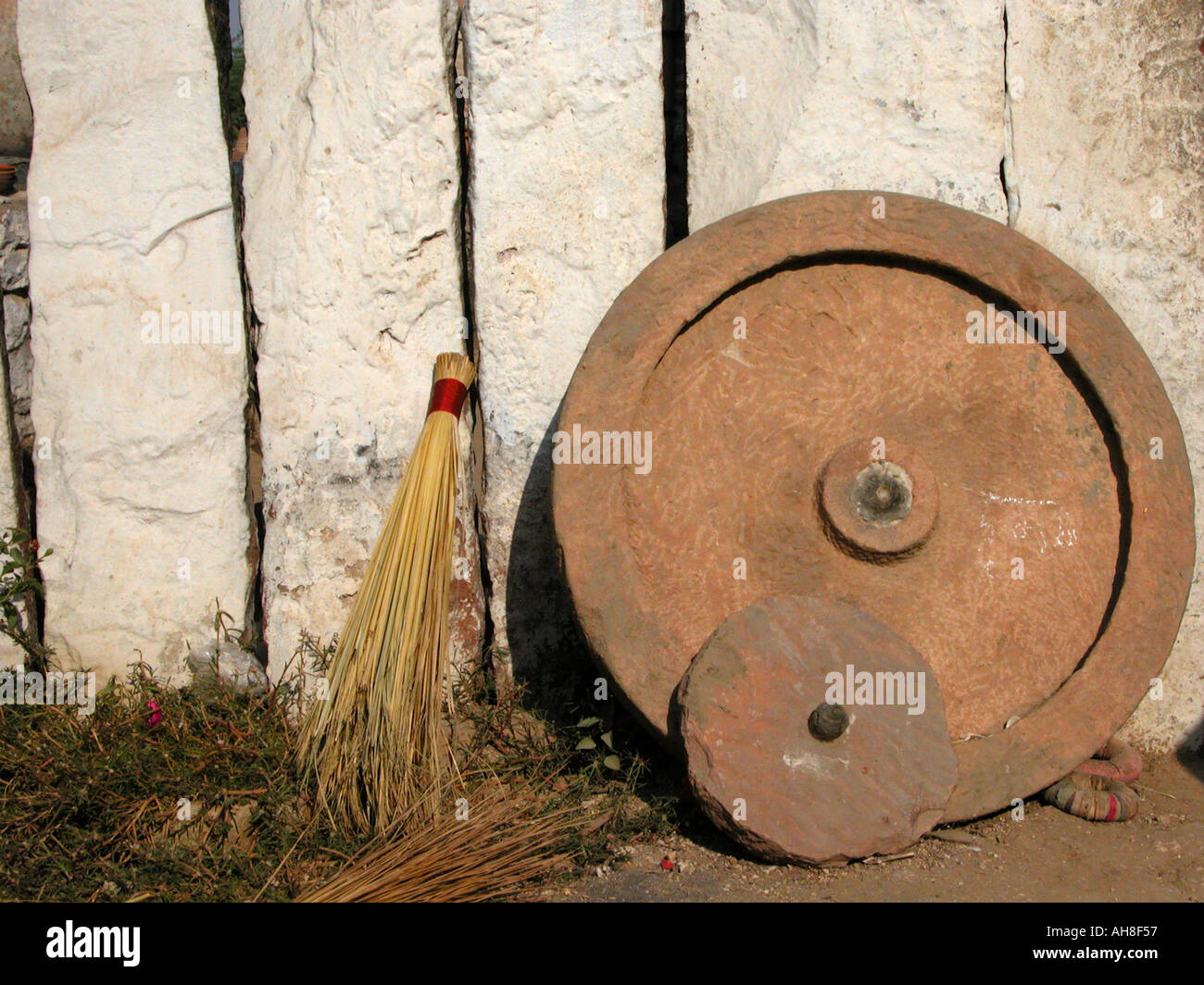 Indian traditional broom hi-res stock photography and images - Alamy