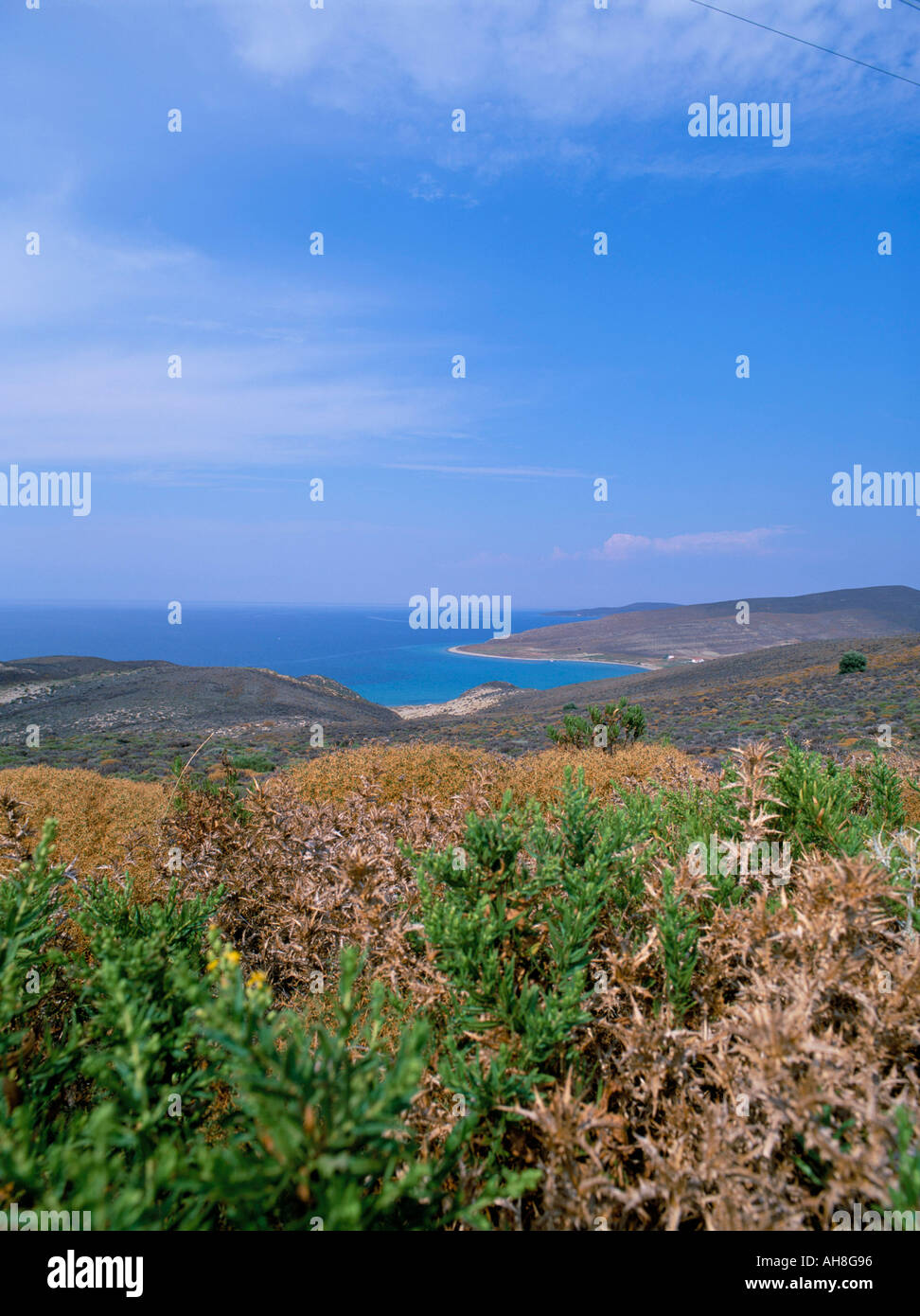 Samothraki Samothrace Aegean Islands Greek Islands Greece Europe Stock ...