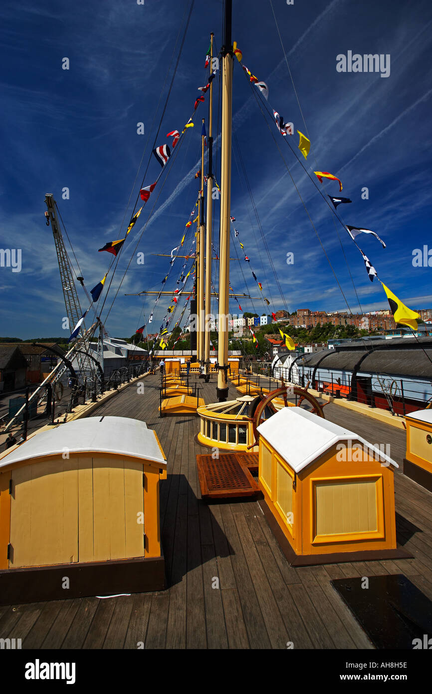 SS Great Britain in Bristol Docks, Bristol, England, UK Stock Photo - Alamy