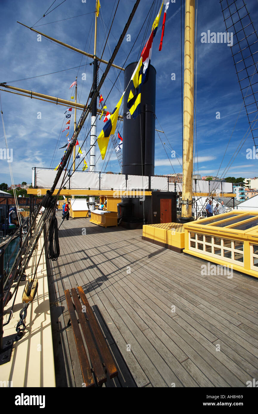 SS Great Britain in Bristol Docks, Bristol, England, UK Stock Photo - Alamy