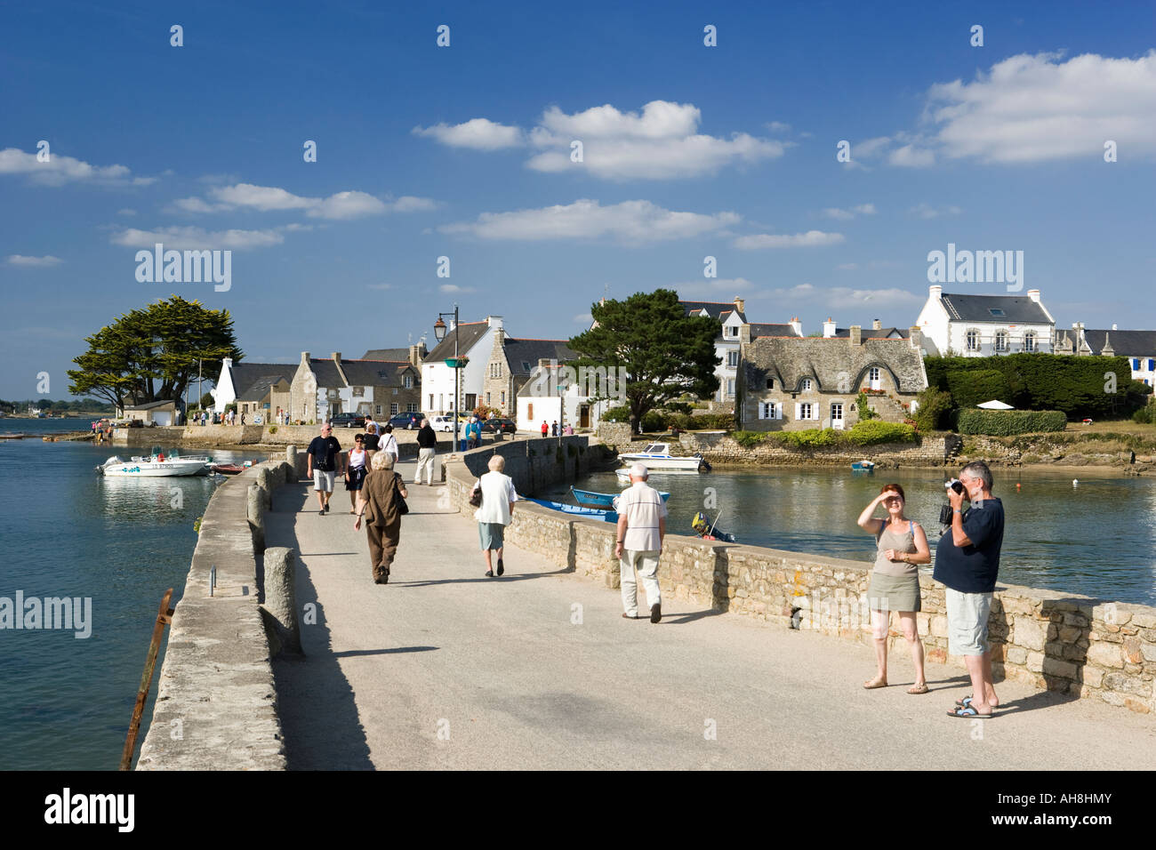 France Brittany coast St Cado Stock Photo - Alamy