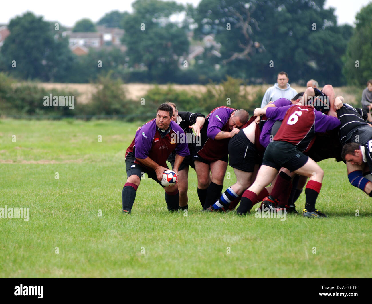 Rugby club level amateur match game hi-res stock photography and images ...