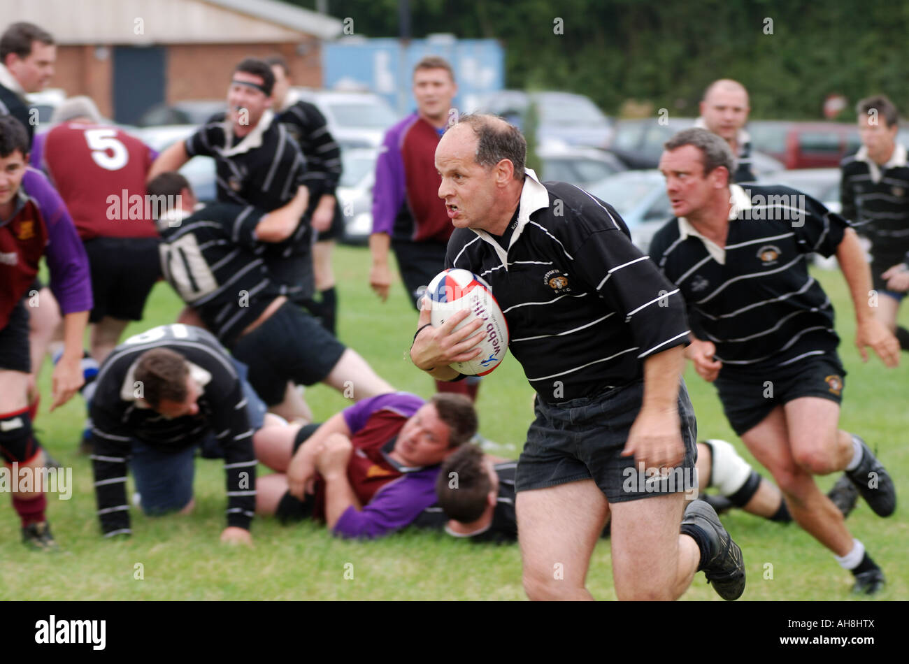 Rugby Union at club level Warwick, Warwickshire, England, UK Stock ...