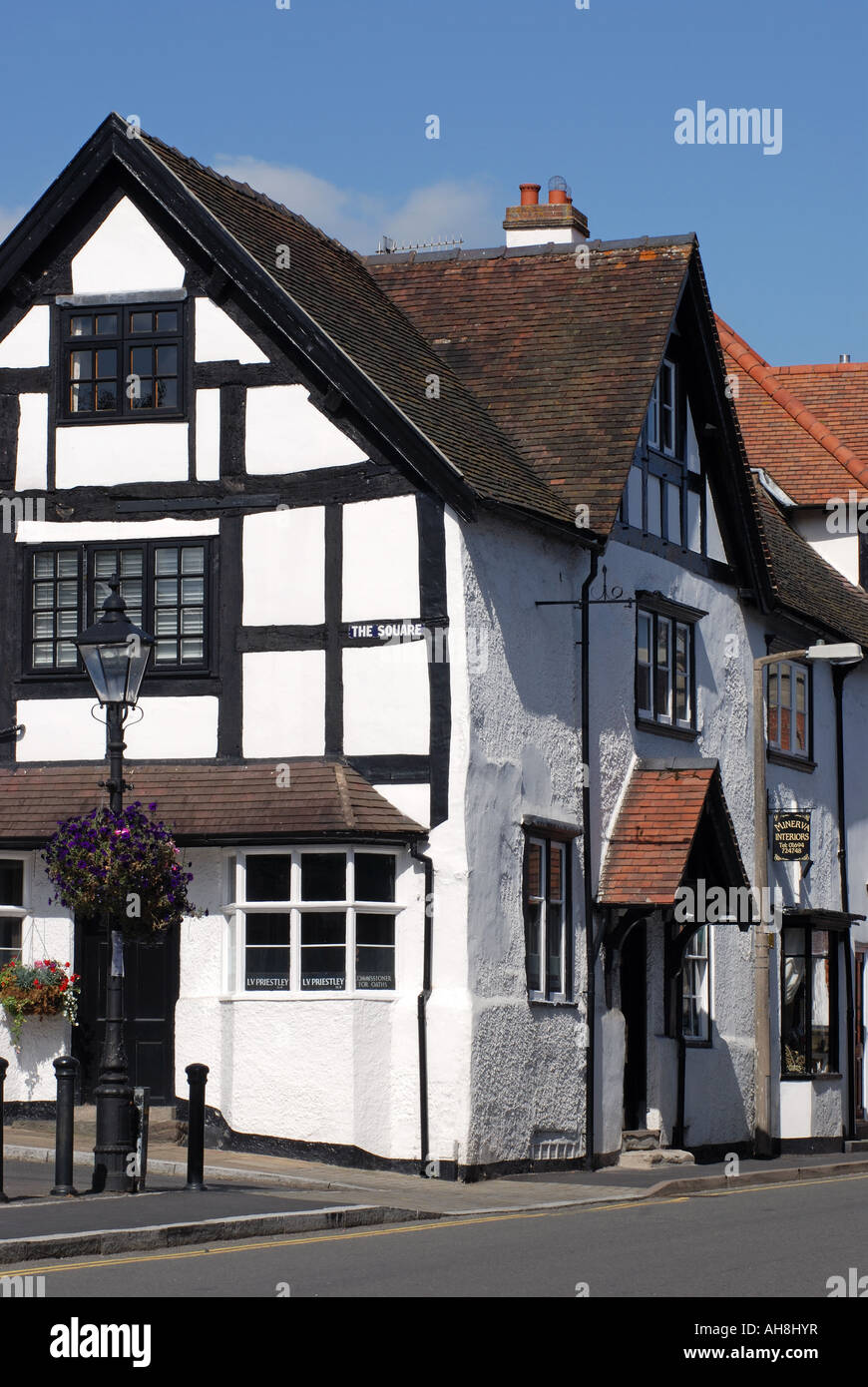 The Square, Church Stretton, Shropshire, England, UK Stock Photo - Alamy