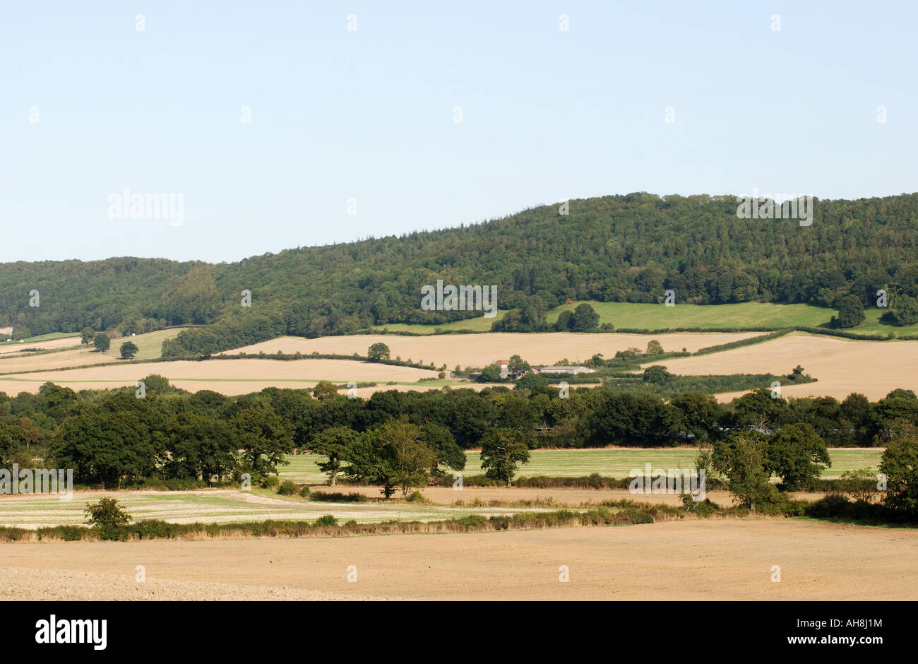View of Wenlock Edge, Shropshire, England, UK Stock Photo - Alamy