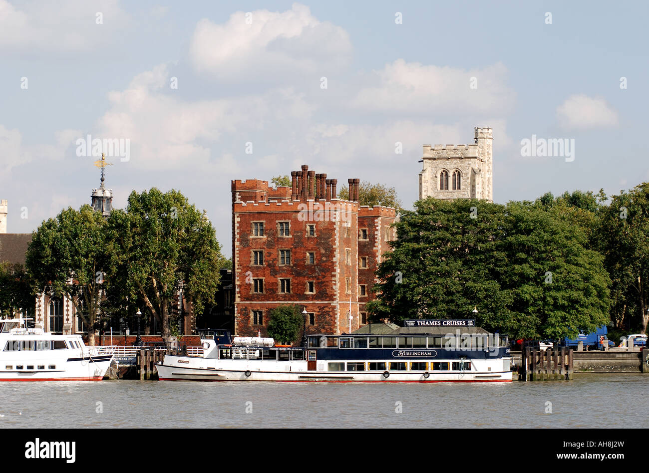 Lambeth Palace and River Thames, London, England, UK Stock Photo - Alamy