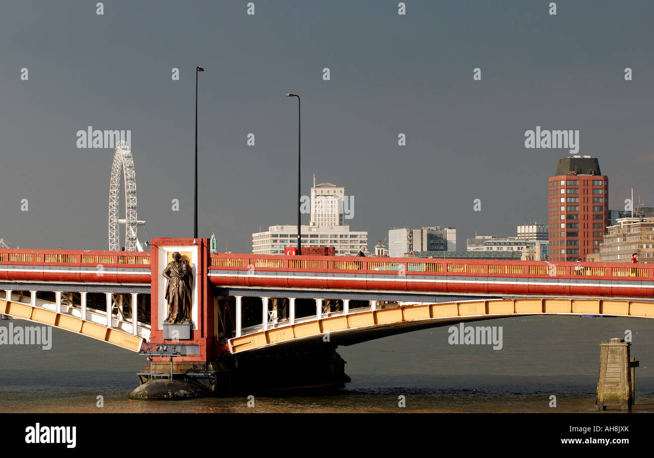 Vauxhall Bridge and River Thames, London, England, UK Stock Photo - Alamy