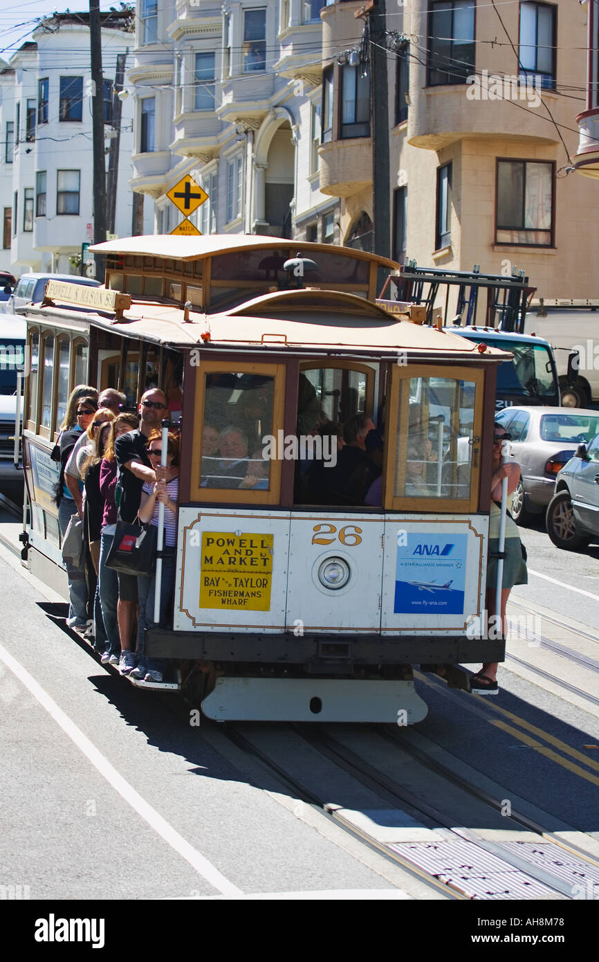 Cable car making way hi-res stock photography and images - Alamy