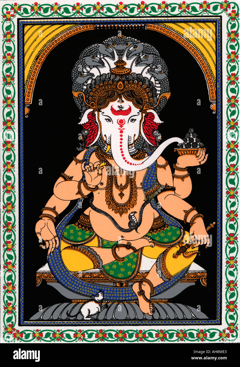 Indian Elephant God Art