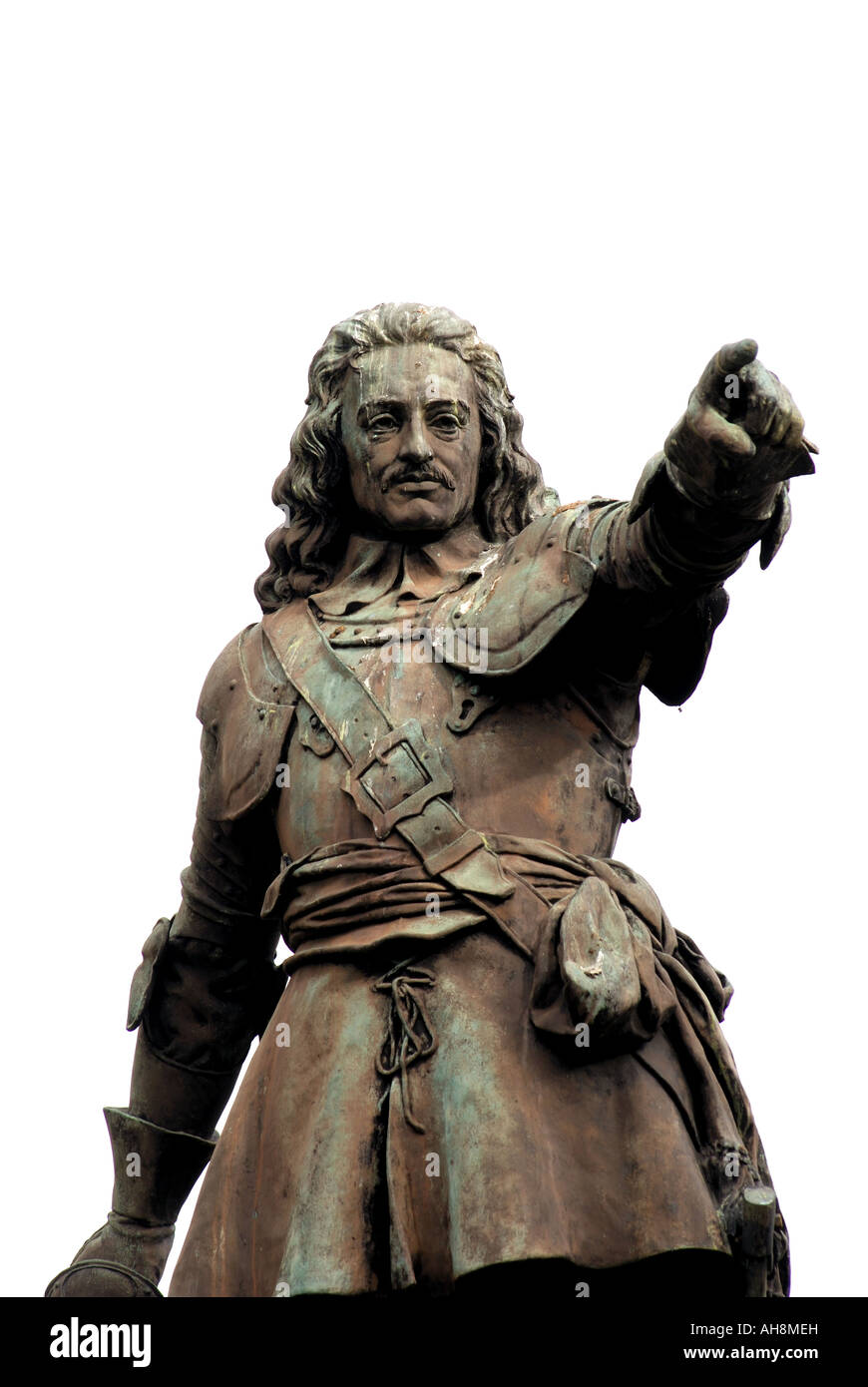 John Hampden statue, Aylesbury, Buckinghamshir,e England, UK Stock ...