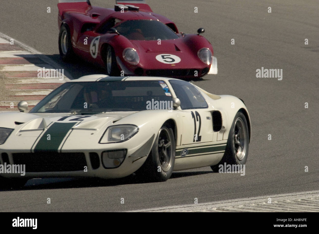 1966 Ford GT40 1967 Lola T 70 GT Monterey Historic Automobile Races ...