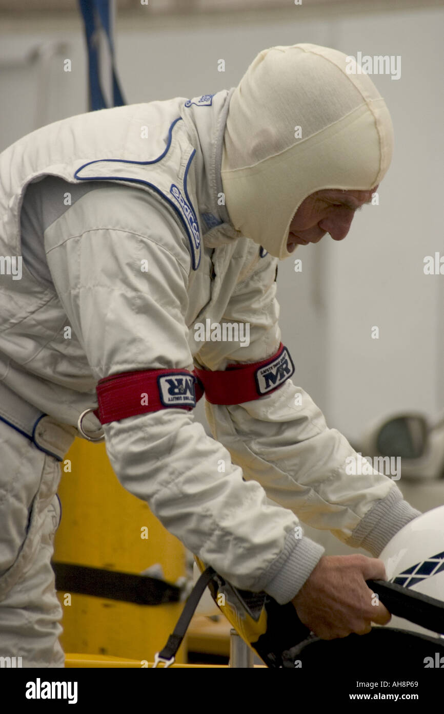 Historic race car preparation hi-res stock photography and images - Alamy