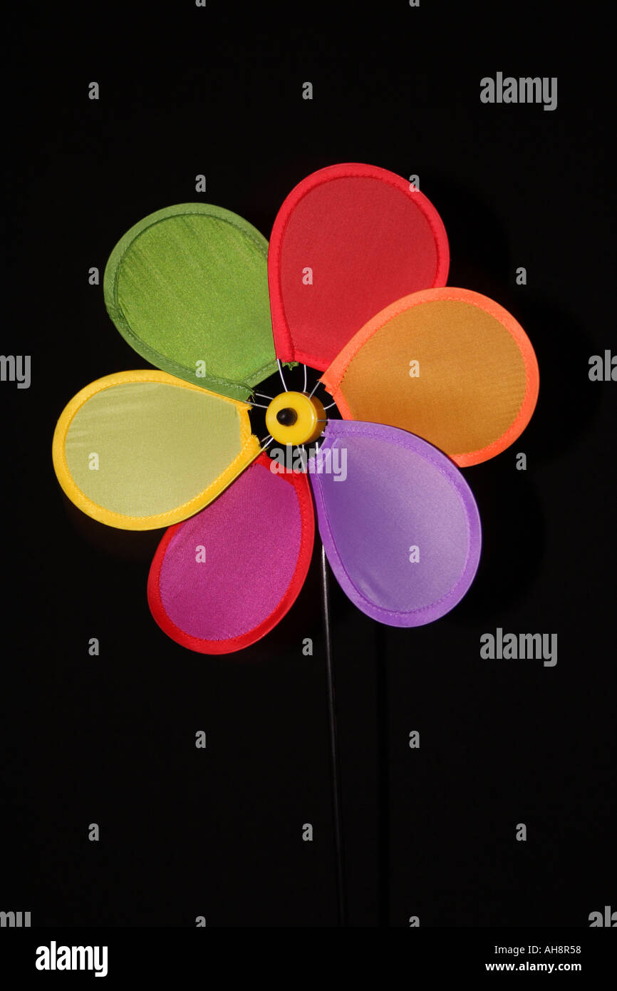 Color pinwheel rotating blowing wind hi-res stock photography and ...