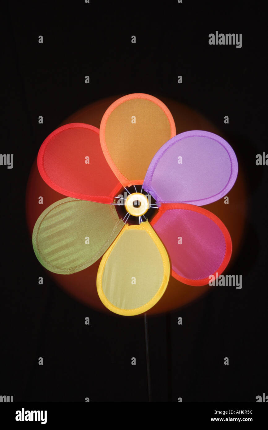 Color pinwheel rotating blowing wind hi-res stock photography and ...