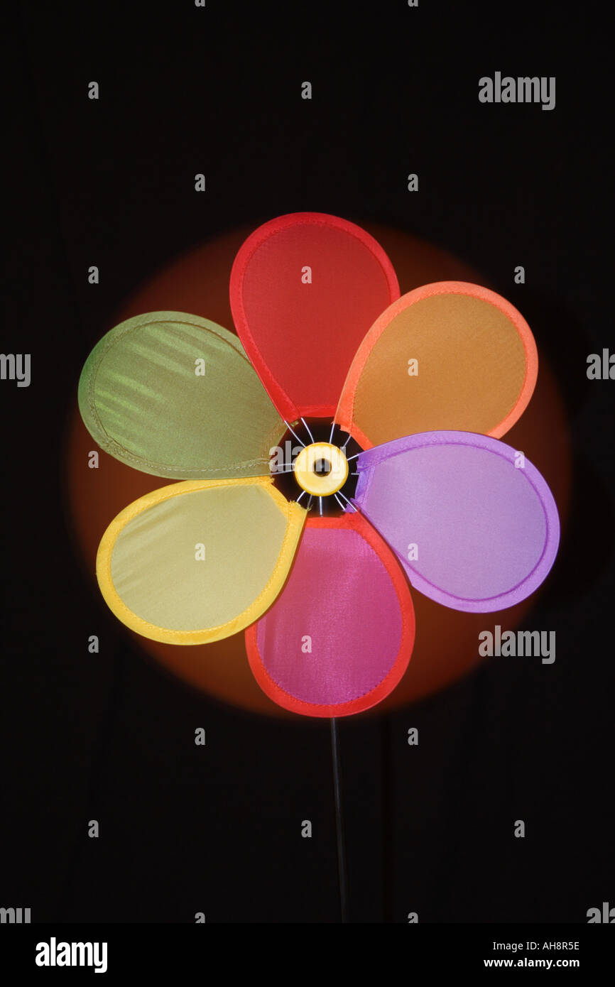 A BRIGHTLY COLOURED PINWHEEL BAPD 2548 Stock Photo - Alamy