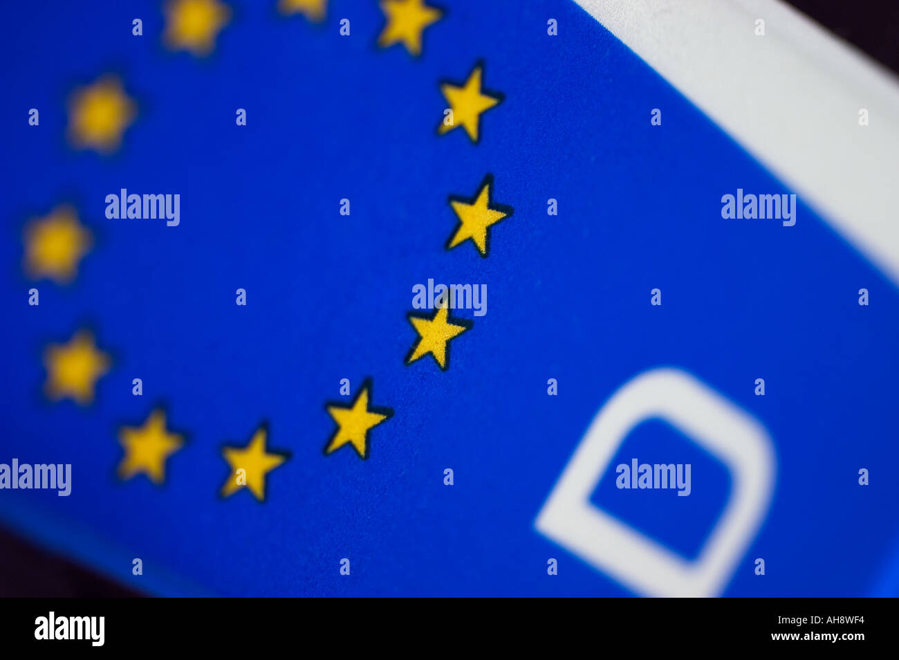 car sign (Germany Stock Photo - Alamy