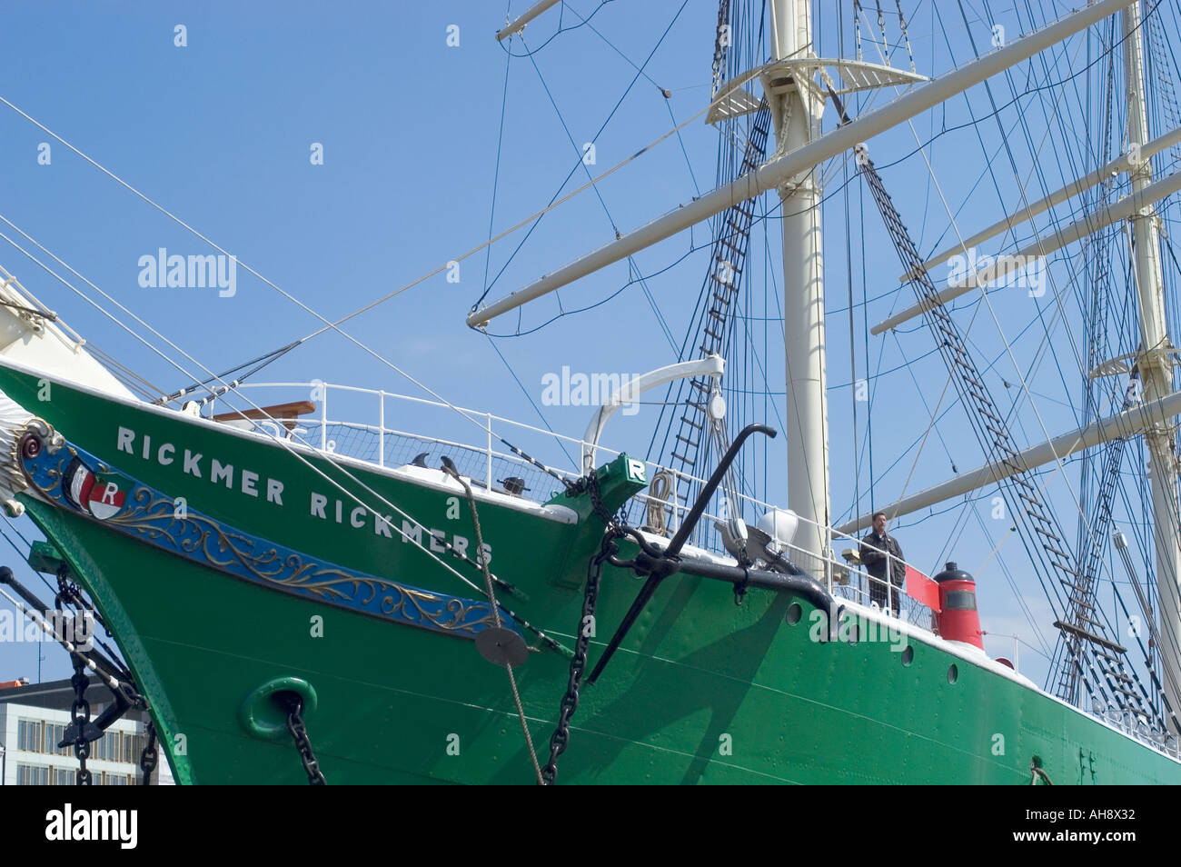 Museumship Rickmer Rickmers Stock Photo - Alamy