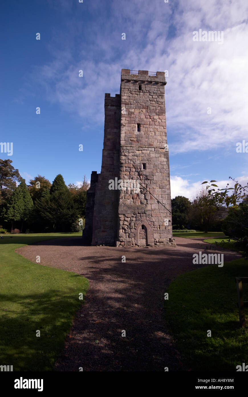 "Preston Pele Tower" in Northumberland "Great Britain Stock Photo - Alamy