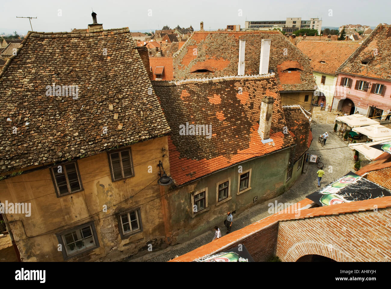 Old town sibiu hi-res stock photography and images - Alamy