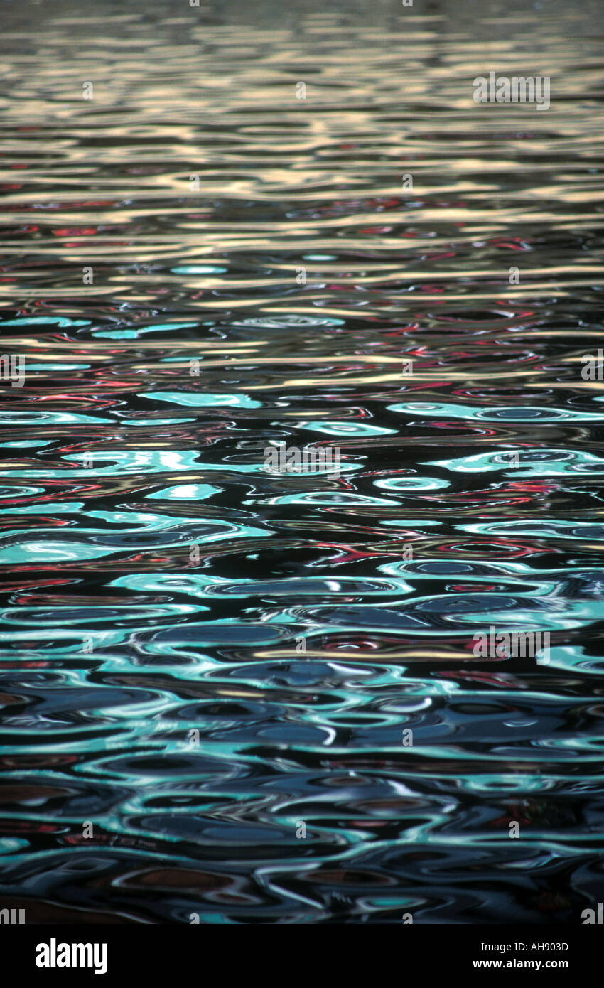 Reflections on water Stock Photo - Alamy