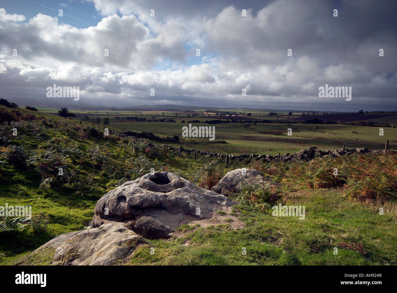 Kettley stone at Chatton in Northumberland "Great Britain Stock Photo ...