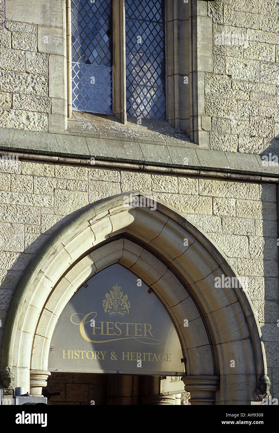 Chester Heritage Centre St Michael s Church Bridge Street Row Stock ...