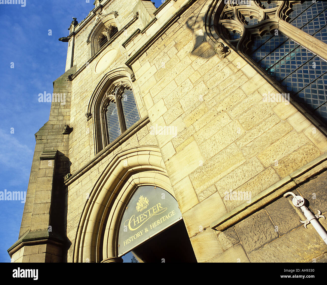 Chester Heritage Centre St Michael s Church Bridge Street Row Stock ...