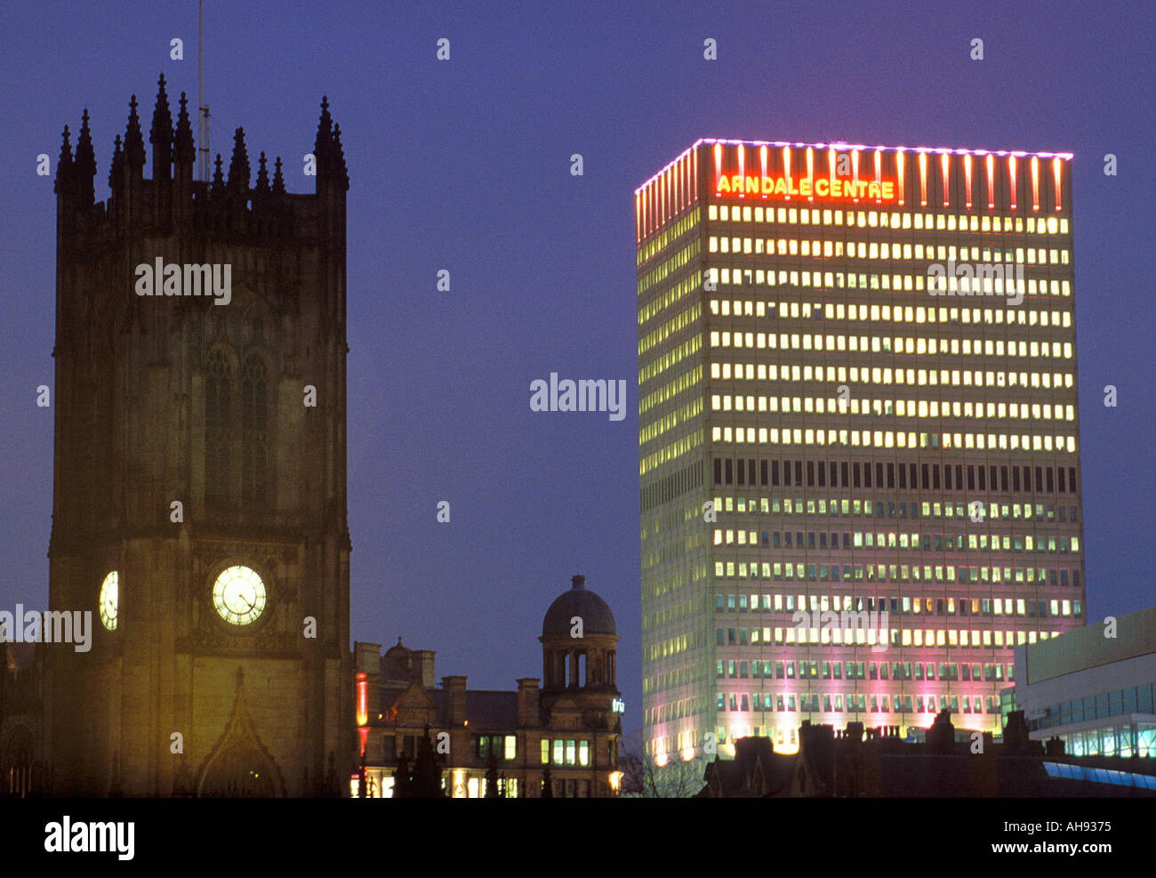 Manchester arndale tower hi-res stock photography and images - Alamy