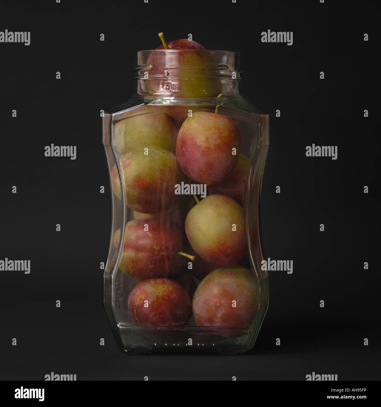 English Plums in a Jampot Stock Photo - Alamy