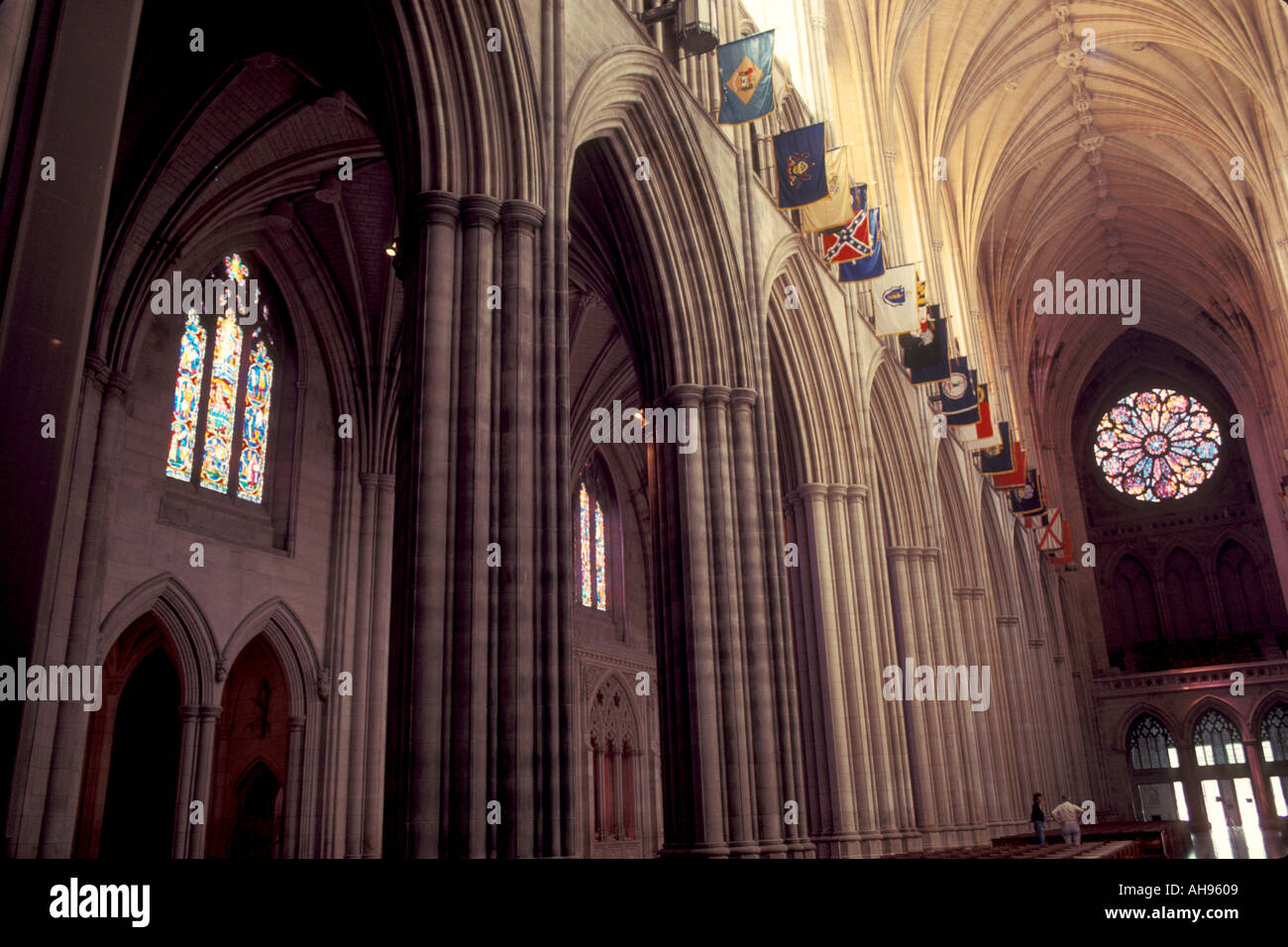 National Cathedral Washington DC Stained glass and church architecture ...