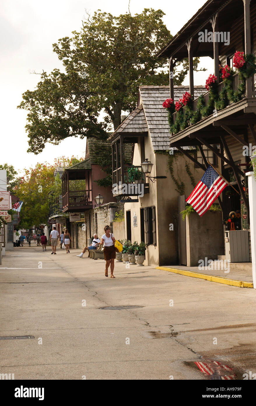 Aviles Street Located in the Heart of Historic District in St Augustine ...