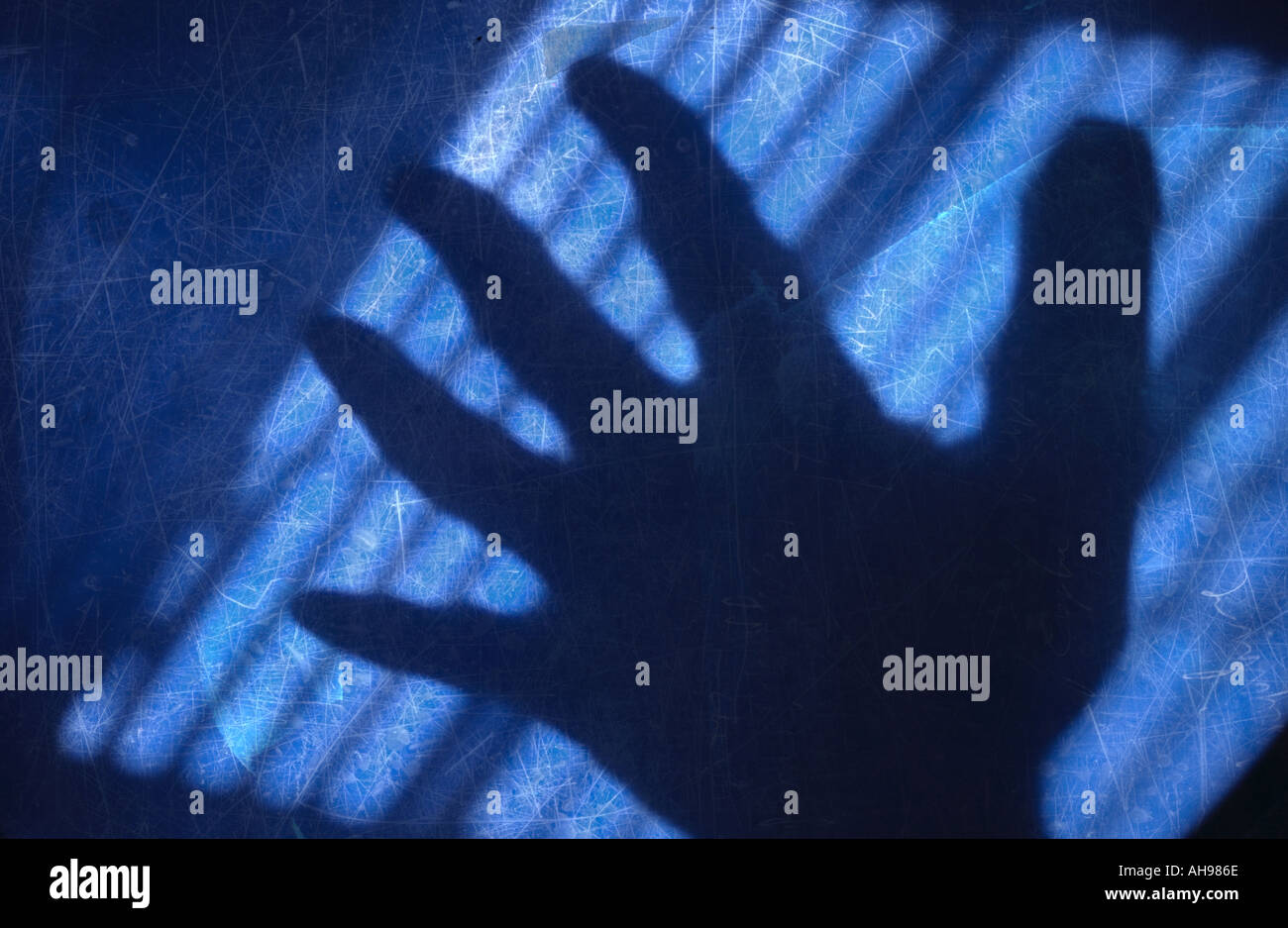 Shadow of a hand reaching out Surreal Stock Photo - Alamy