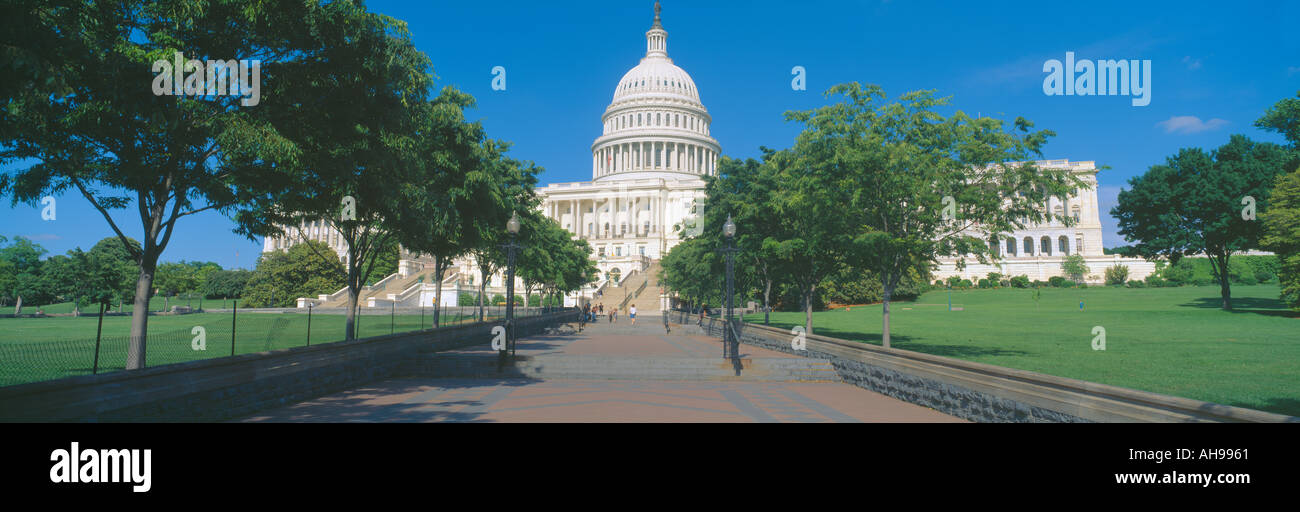 West view of US Capitol building Stock Photo - Alamy