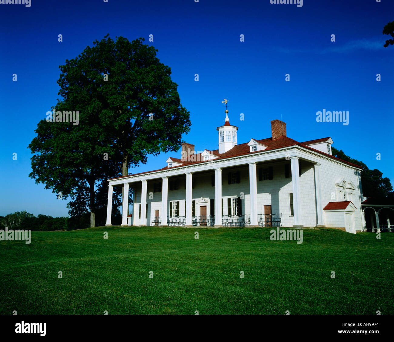 George washington residence hi-res stock photography and images - Alamy