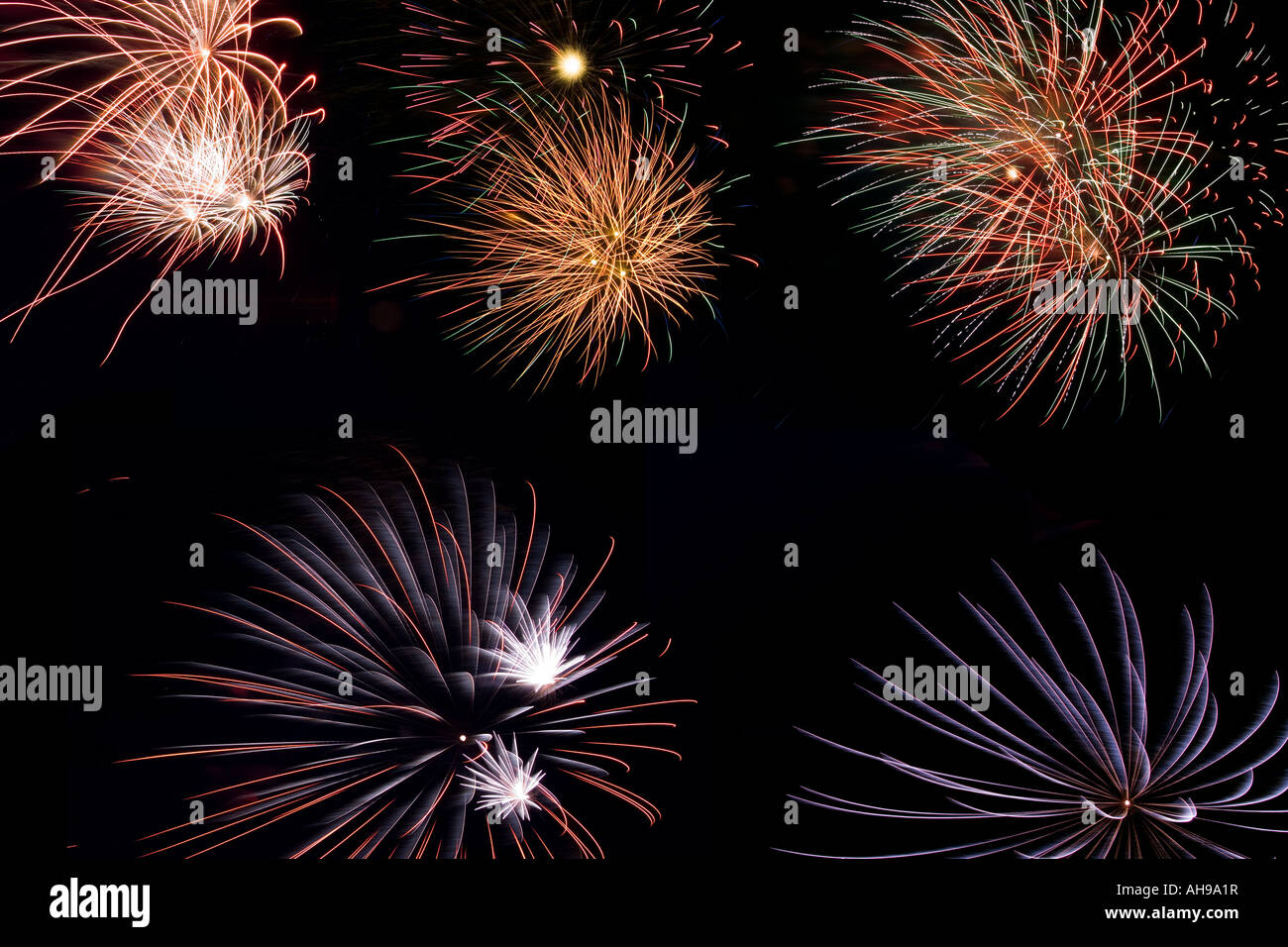 Fireworks celebrating high resolution hi-res stock photography and ...