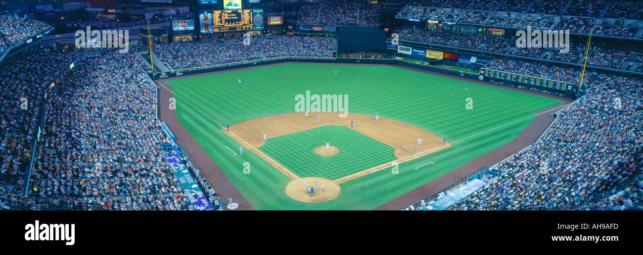 Turner Field at night World Champion Braves Atlanta GA Stock Photo - Alamy