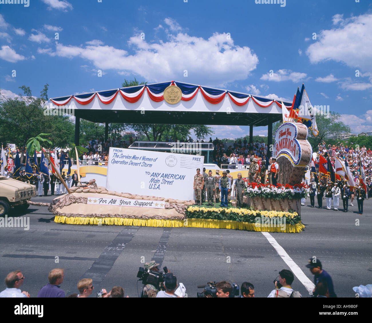 Desert Storm Victory Military Parade Washington D C Stock Photo - Alamy