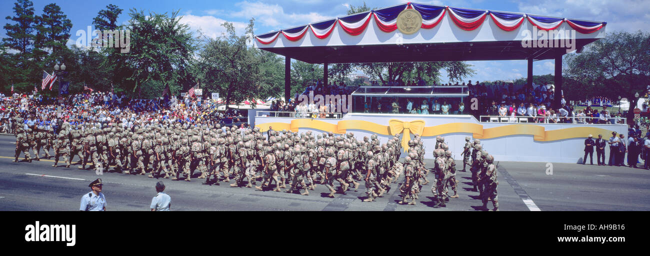 Desert Storm Victory Military Parade Washington D C Stock Photo - Alamy