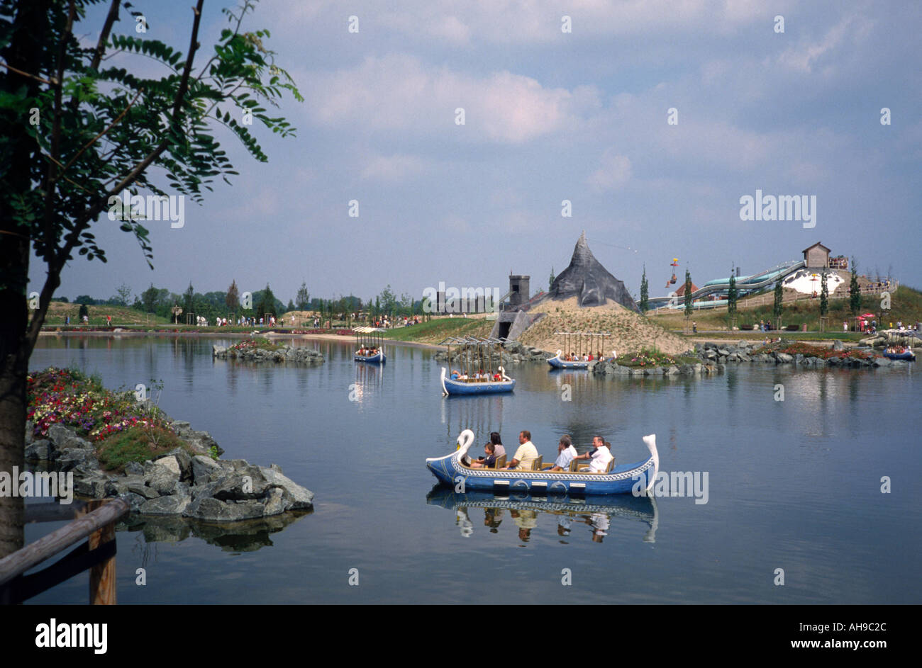 Belantis in Leipzig Stock Photo - Alamy