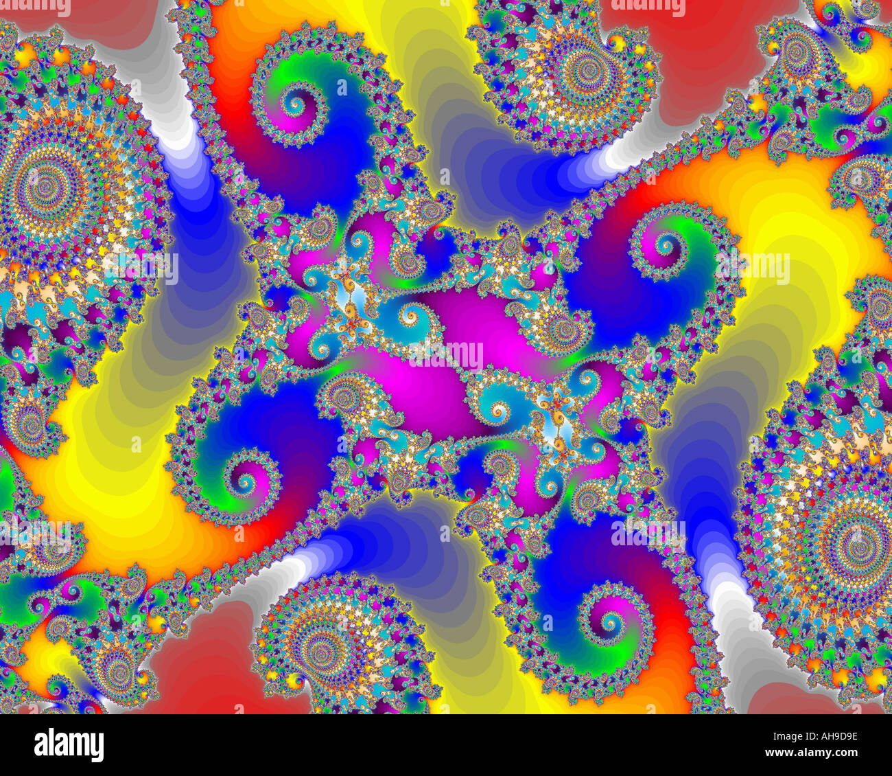 Mandelbrot kunst hi-res stock photography and images - Alamy