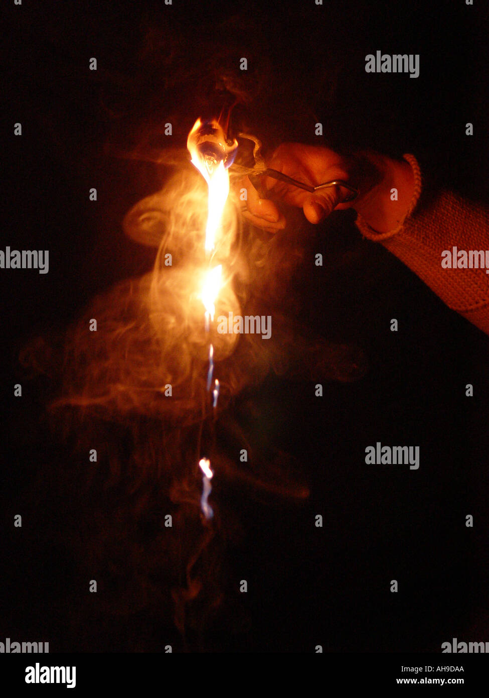 Impression from the chemistry laboratory Experiments with fire and ...