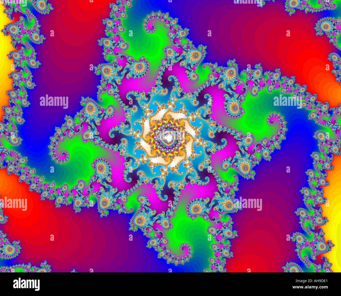 Mandelbrot kunst hi-res stock photography and images - Alamy