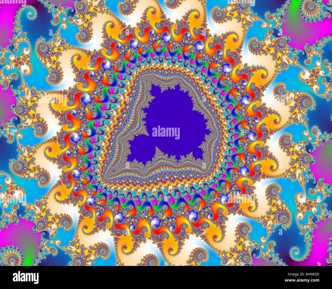 Mandelbrot art hi-res stock photography and images - Alamy
