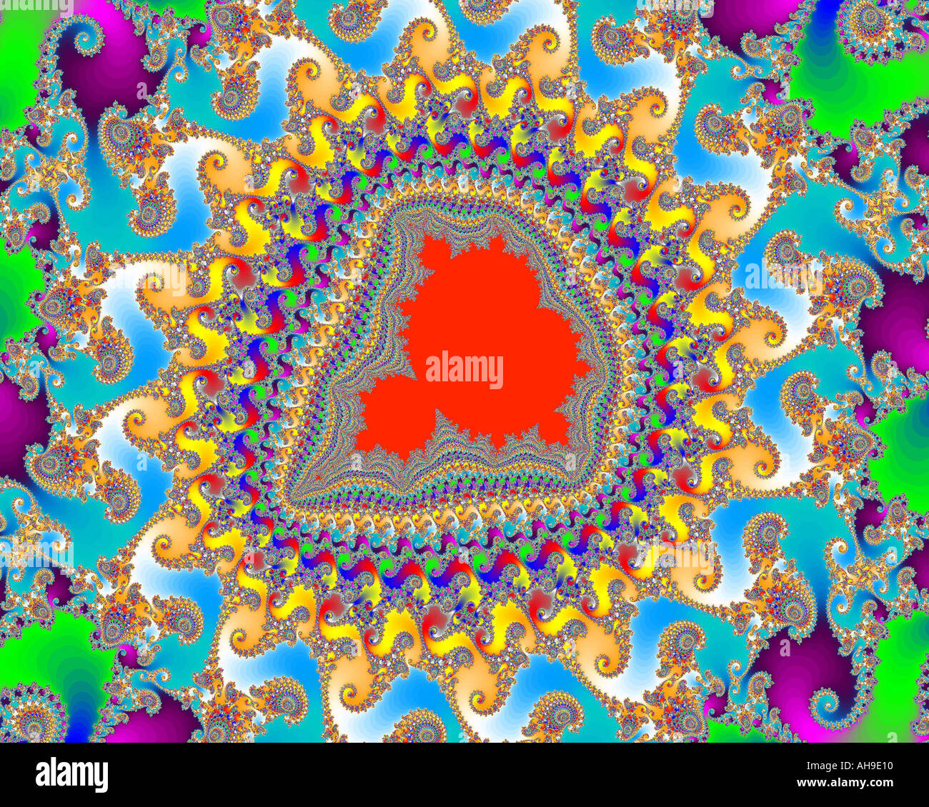 Mandelbrot kunst hi-res stock photography and images - Alamy