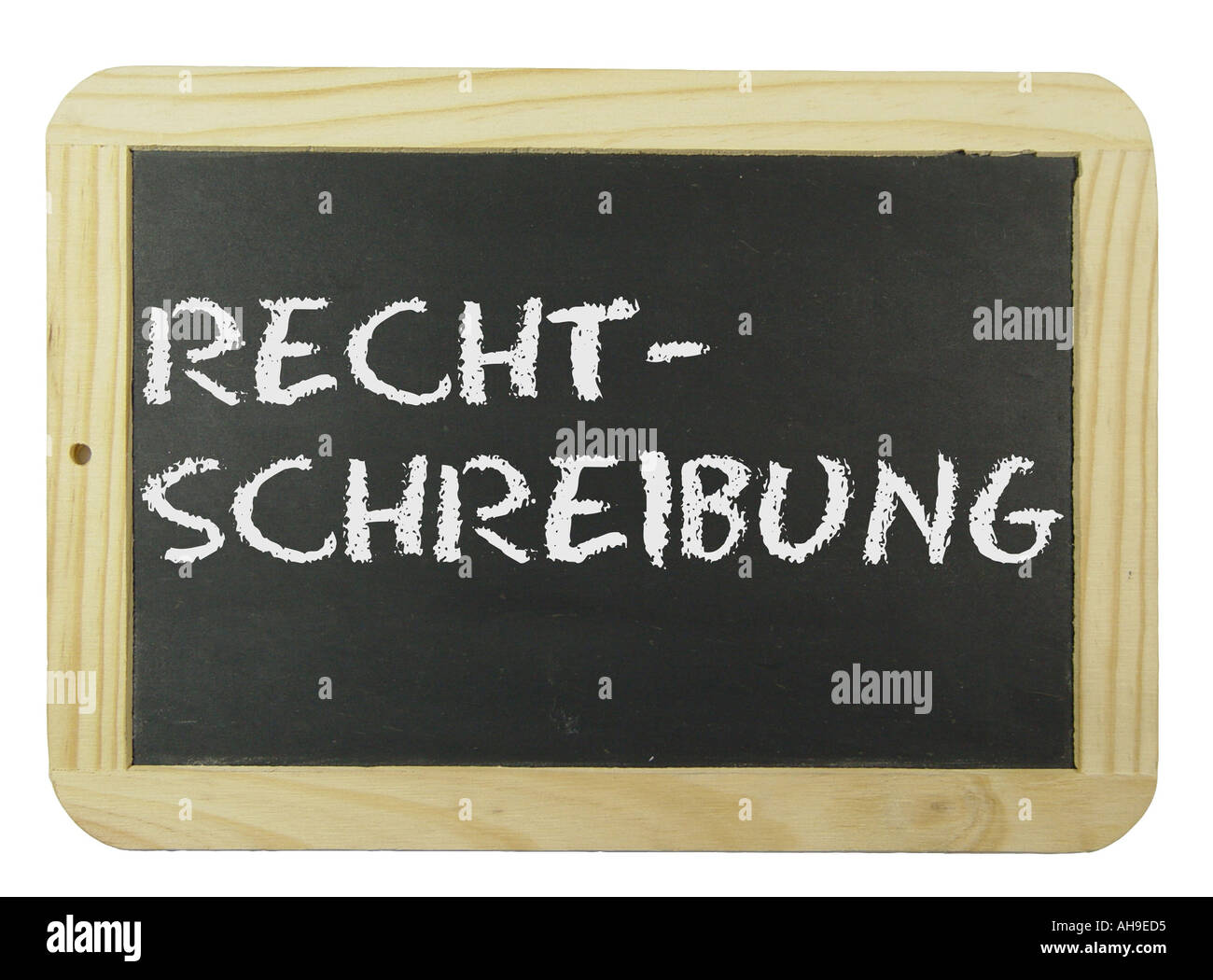 Chalk board with the label spelling Symbol for school learning and ...