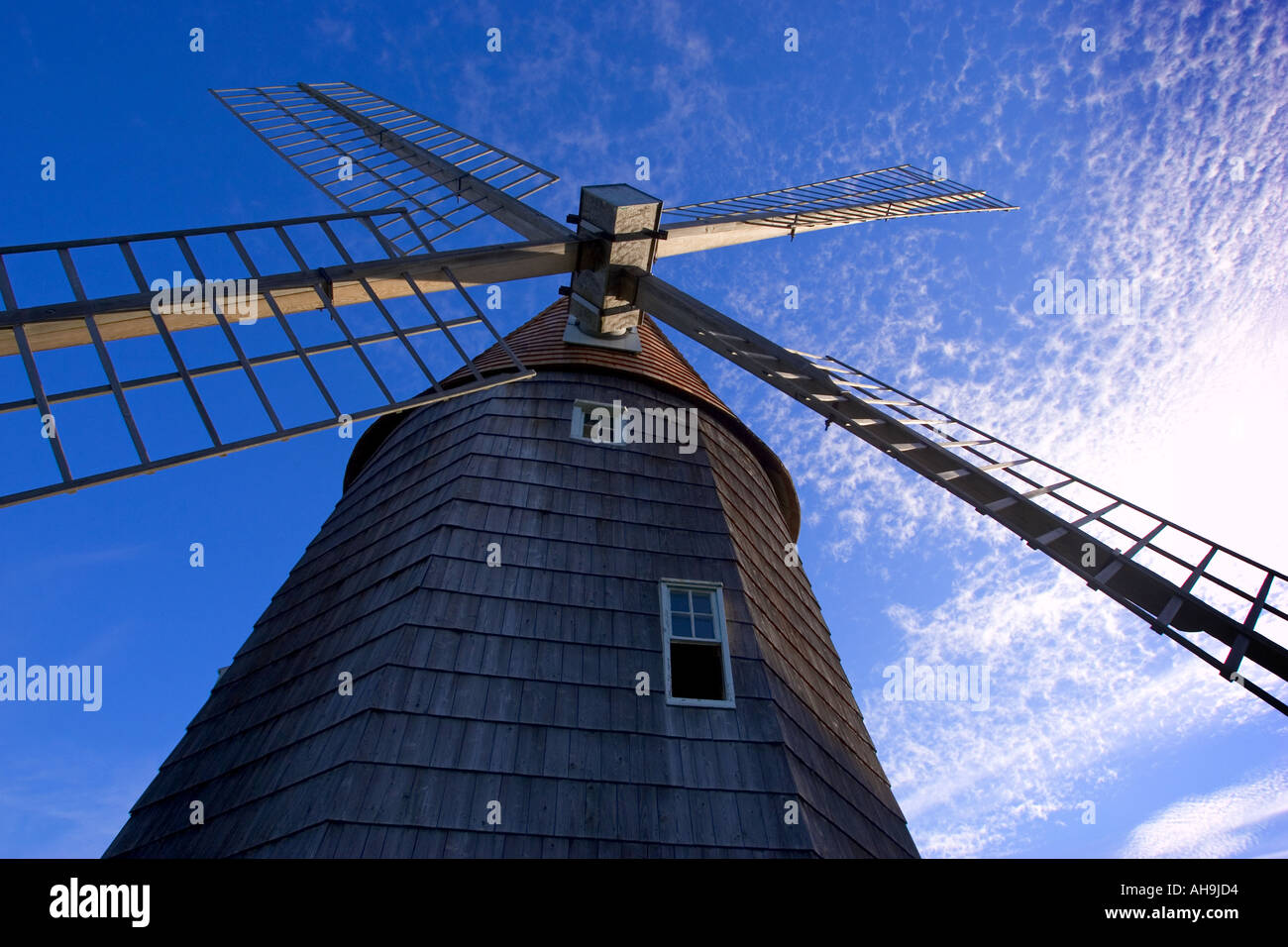 Old windmill in East Hampton NY Stock Photo - Alamy