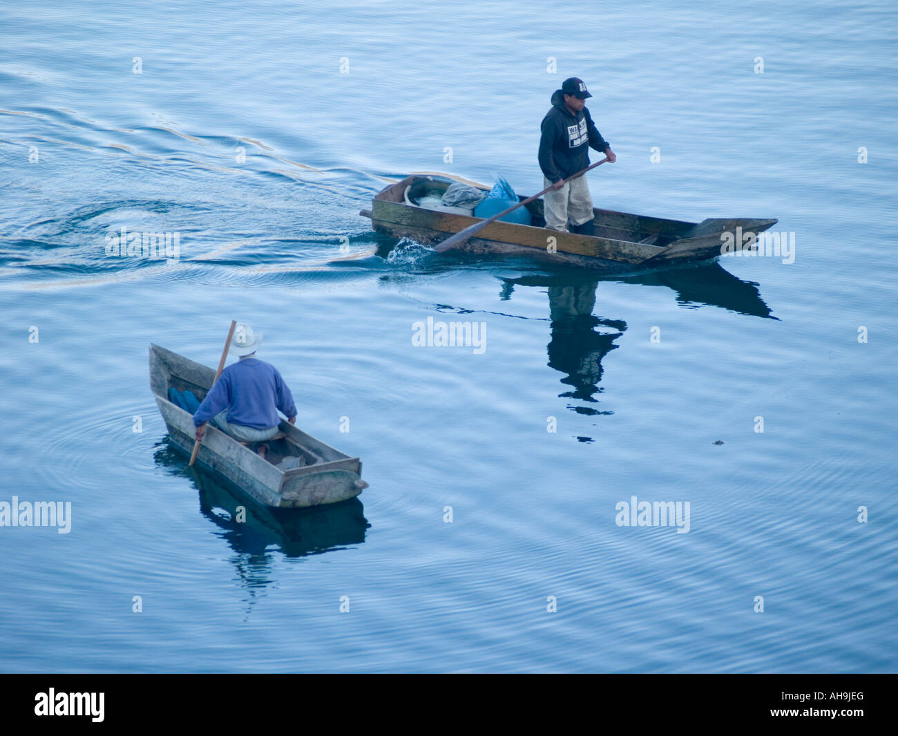 Fishermen at work Stock Photo - Alamy