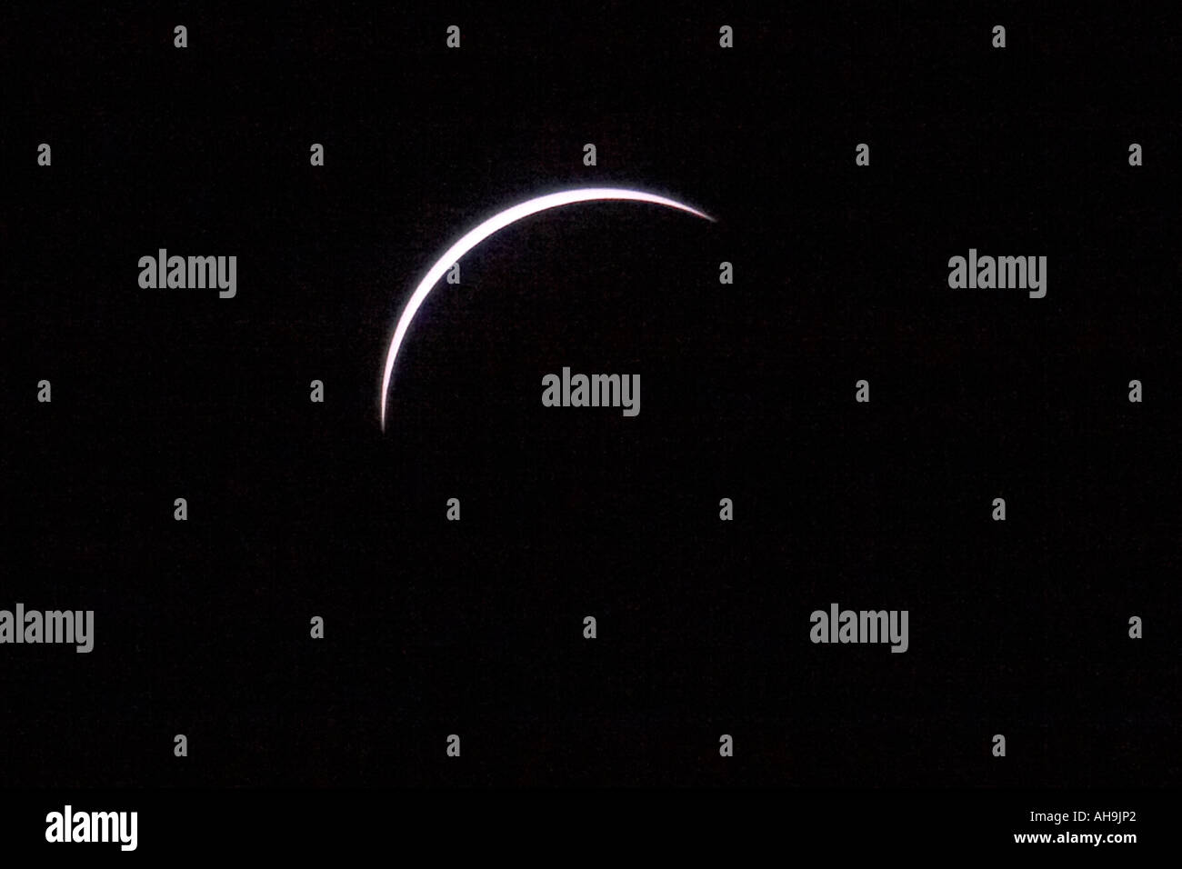 Sun viewed through Bader filter after First Contact with the moon ...