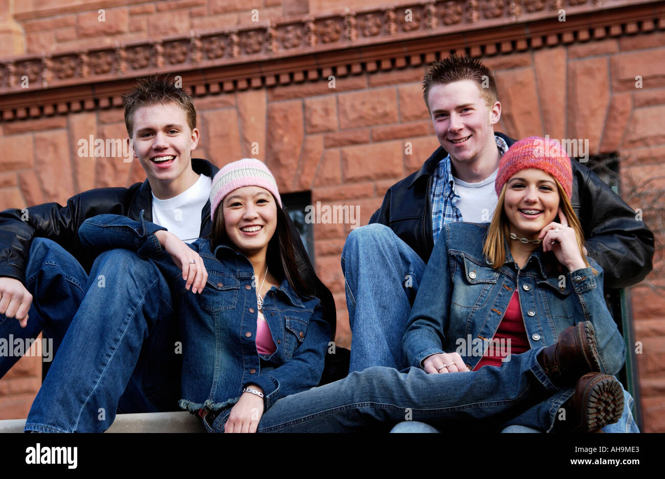 Group of young adults Stock Photo - Alamy
