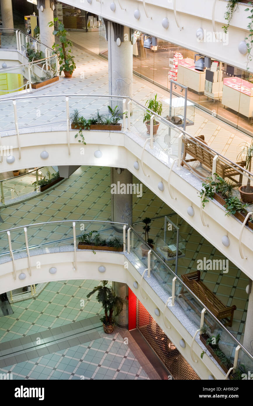 multilevel shopping mall Stock Photo - Alamy